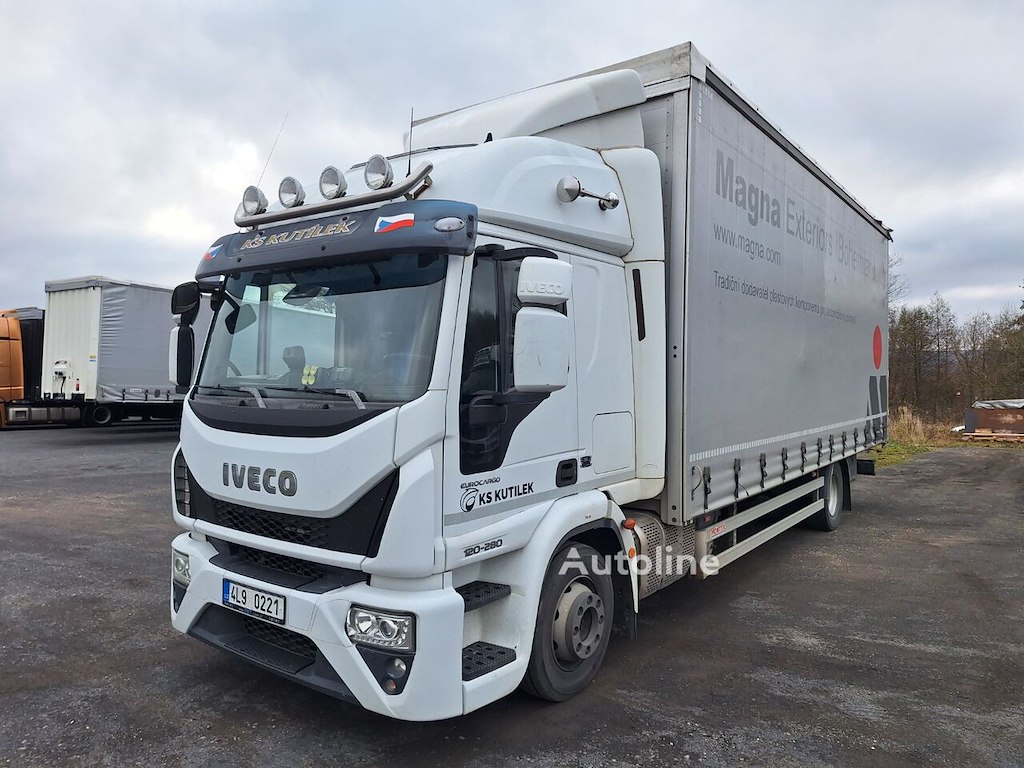 Prodaje se IVECO EUROCARGO 120-280 kamion sa kliznom ceradom na aukciji
