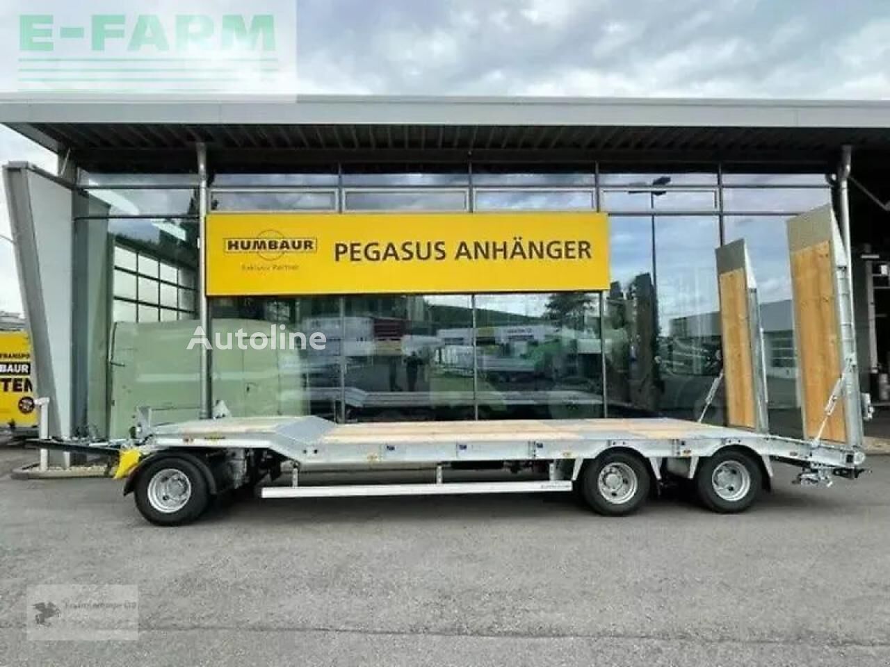 Humbaur htd 308525 k neufahrzeug schwerlast tieflader prikolica platforma