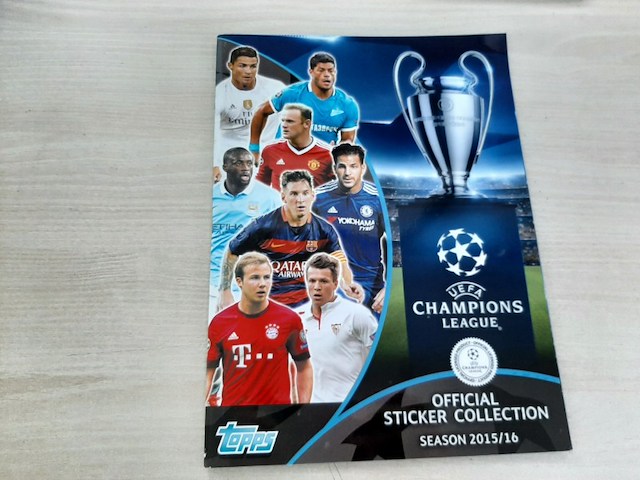 Uefa Champions league Topps 2015/16 album