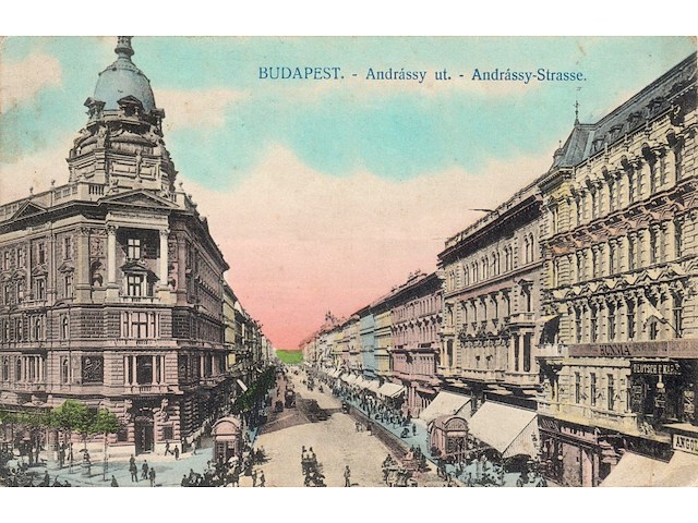 Budimpešta - Andrassy ut, 1912.