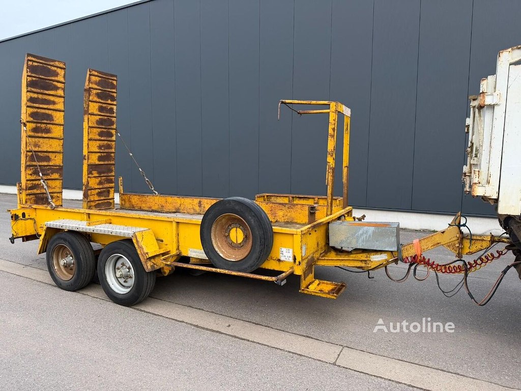 Louault R2CAS06 6T LOWLOADER / TIEFLADER / PORTE CHAR - HYDR RAMPS - STE prikolica sa niskom platformom