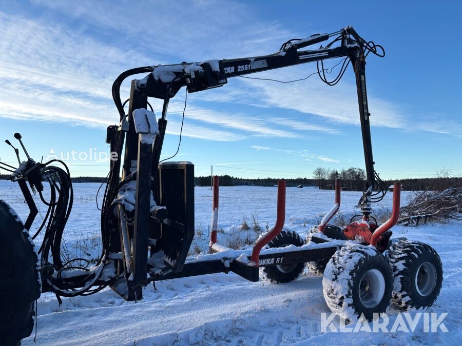 Prodaje se Nokka MV 81 šumarsku prikolicu na aukciji