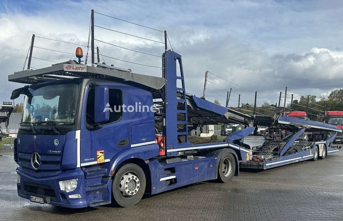 Mercedes-Benz + Lohr 2017 autotransporter + prikolica autotransportera