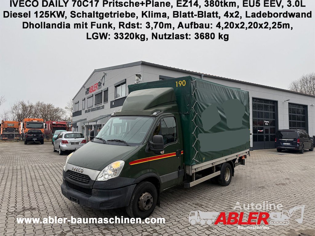 IVECO Daily 70C17 kamion s ceradom