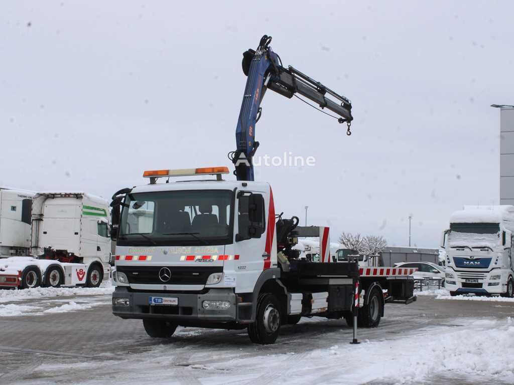 Mercedes-Benz ATEGO 1222 L, HYDRAULIC ARM HCS CENTRUM 13.5 SP, WINCH, EURO 5 šlep auto