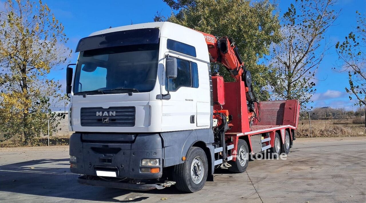 MAN 530 Fassi 450 + JIB Portamaquinaria 8×4 šlep auto