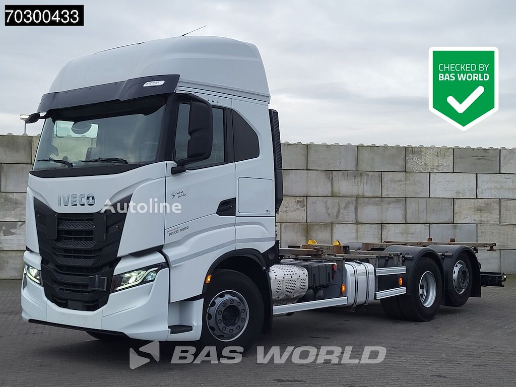 IVECO S-Way 510 6X2 Retarder Full Air Lift Axle BDF Euro 6 vozilo za prevoz kontejnera