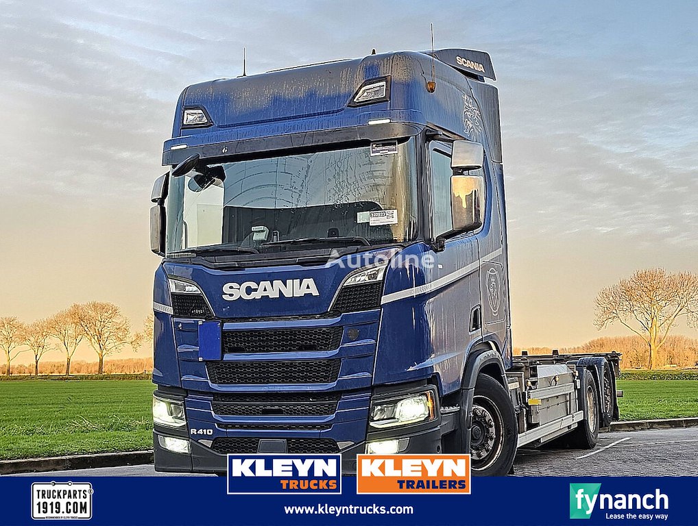 Scania R410 CNG vozilo za prevoz kontejnera