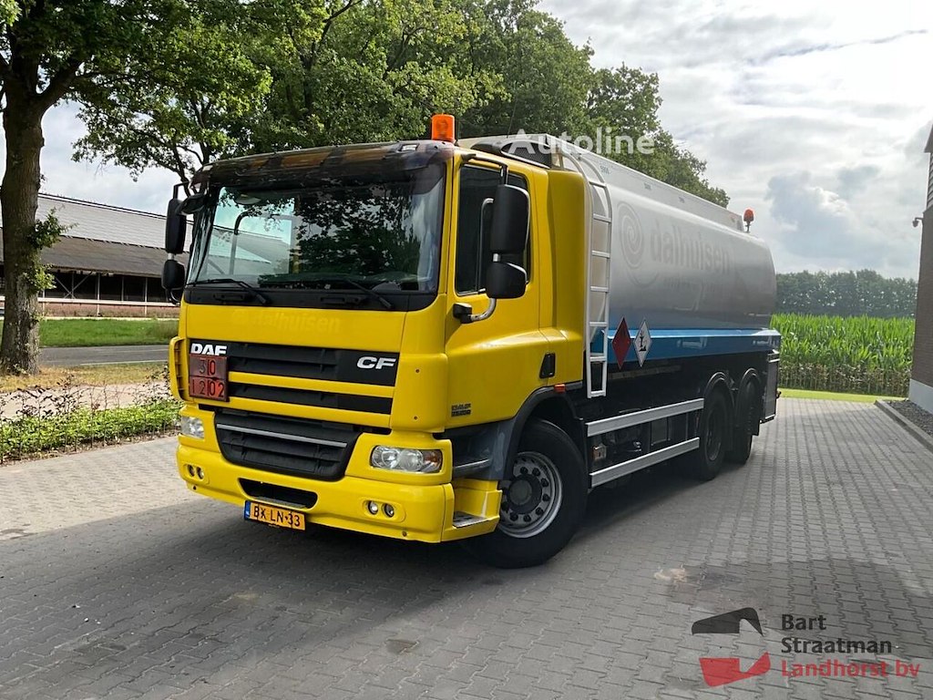 DAF FAN CF 75.250 6x2 Euro 5 tankwagen, 22000 L met 4 compartementen autocisterna