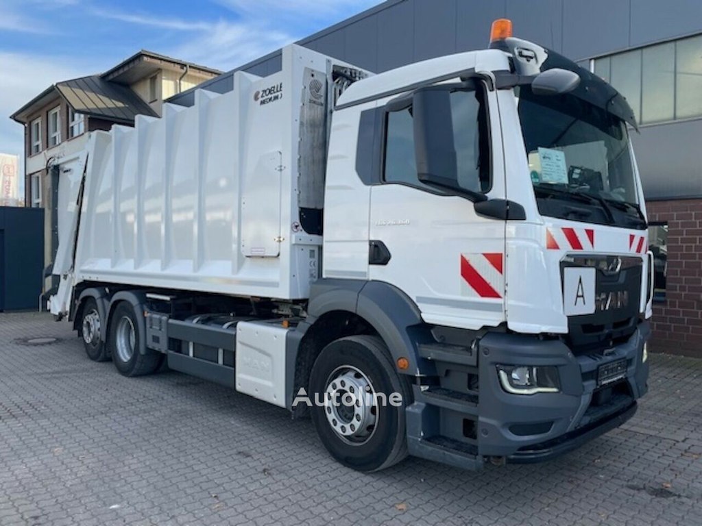 MAN 26.360 TGS 6x2 Zöller Medium X2 kamion za smeće