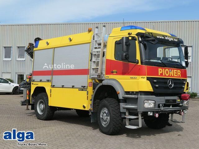 Mercedes-Benz 1833 Axor 4x4,Palfinger PK8502,Allrad,Seilwinde vatrogasno vozilo