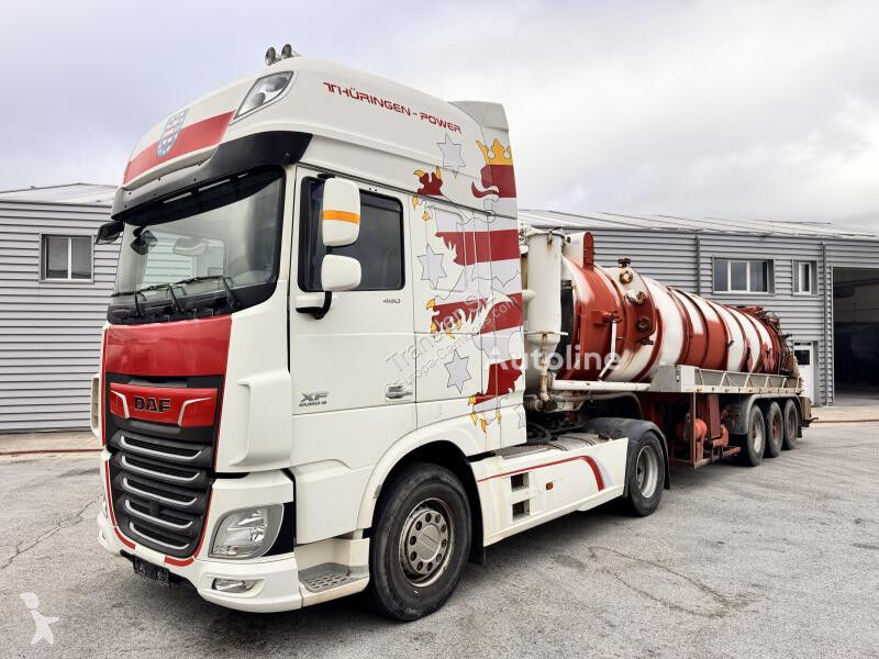 DAF XF460 tegljač + poluprikolica autocisterna