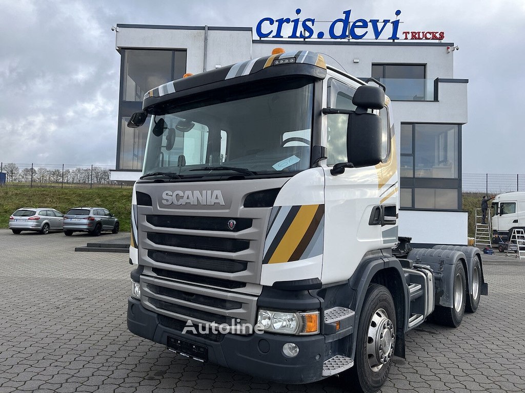 Scania G 490 6x4 Retarder Kipphydraulik tegljač