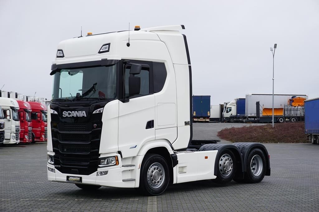Scania S 500 / E 6 / ACC / PUSHER / RETARDER / I -COOL / OŚ SKRĘTNA / D tegljač