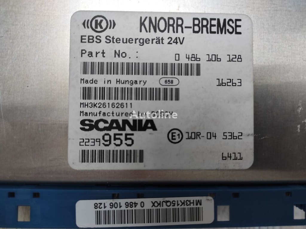 Knorr-Bremse 0486106050 upravljačka jedinica za kamiona