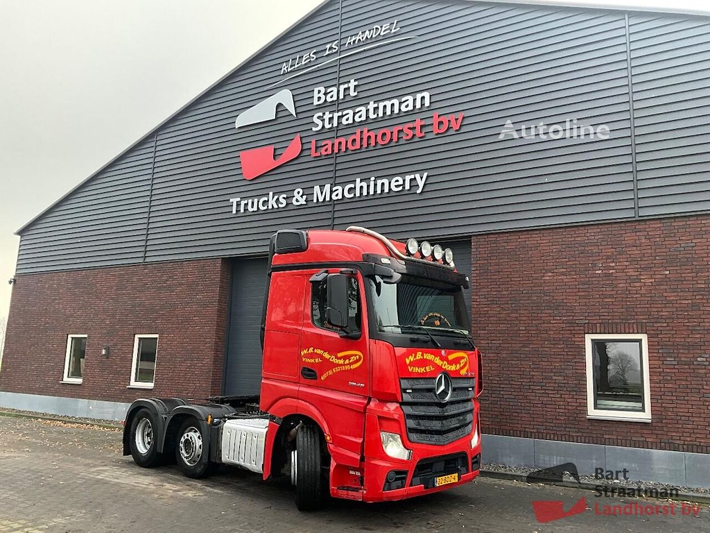 Mercedes-Benz ACTROS 2545 6x2 Euro 6 trekker met kipperhydrauliek. tegljač