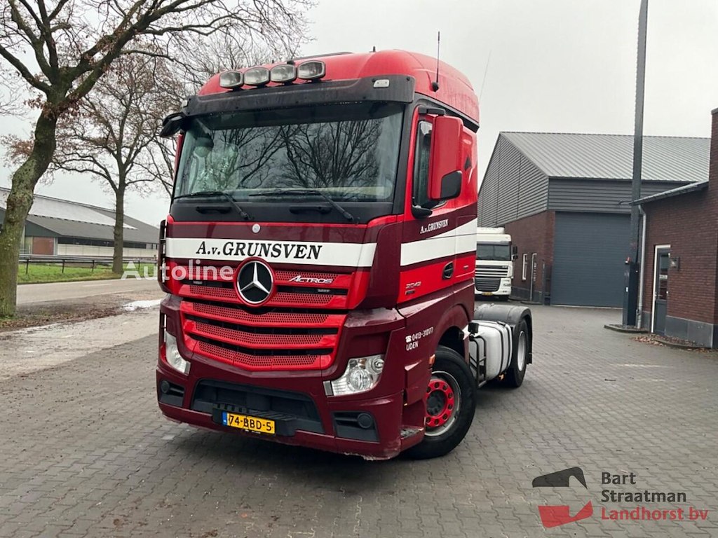 Mercedes-Benz Actros 1842/2042 4x2 Euro 5 Trekker met kipperhydrauliek. tegljač