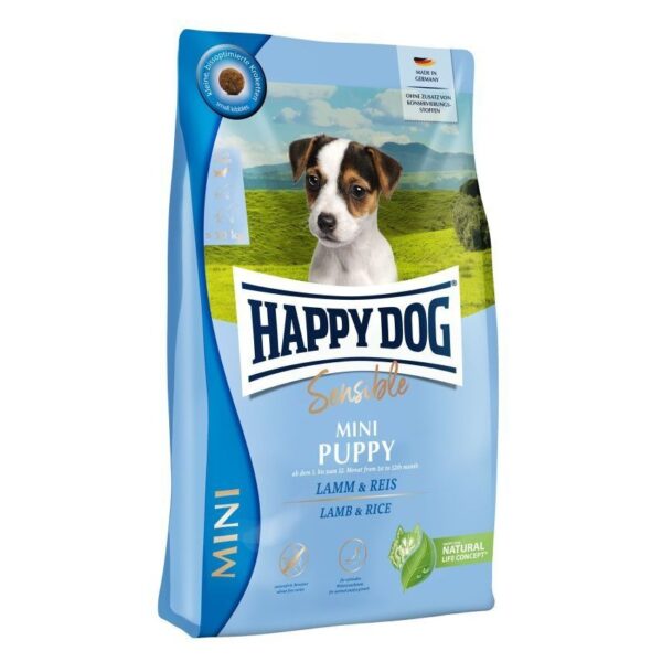 Happy Dog Mini Puppy Sensible Lamb&Rice – 800 g