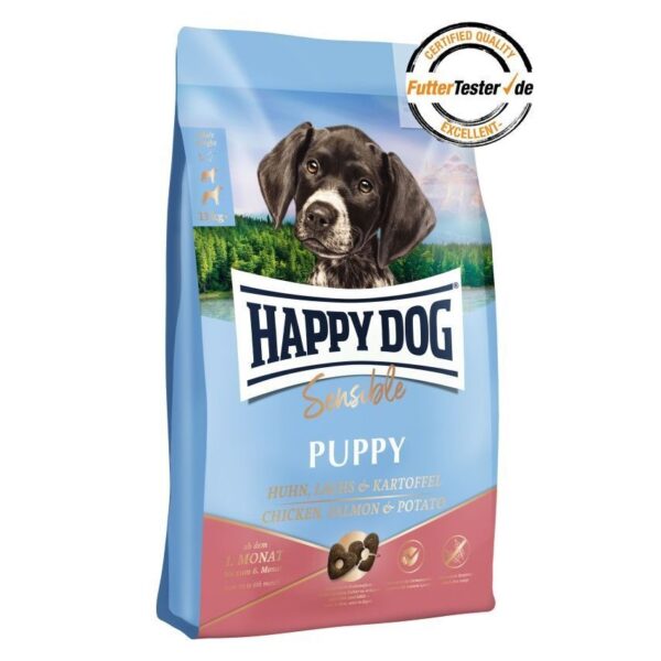 Happy Dog Sensible Puppy Salmon&Potato – 4 kg