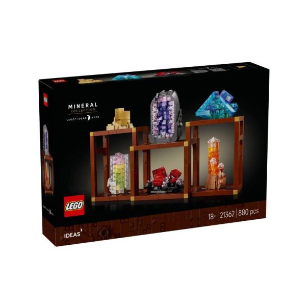 LEGO 21362 Kolekcija minerala