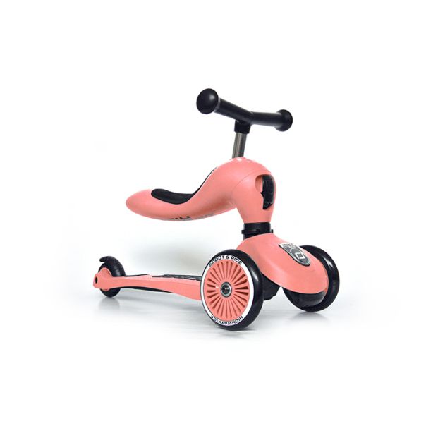 SCOOT AND RIDE Trotinet za decu Highwaykick 1 Peach