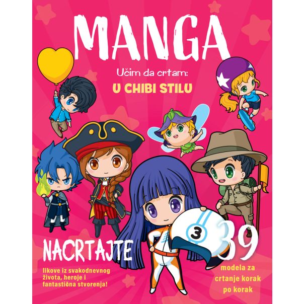 Manga: Učim da crtam: U chibi stilu