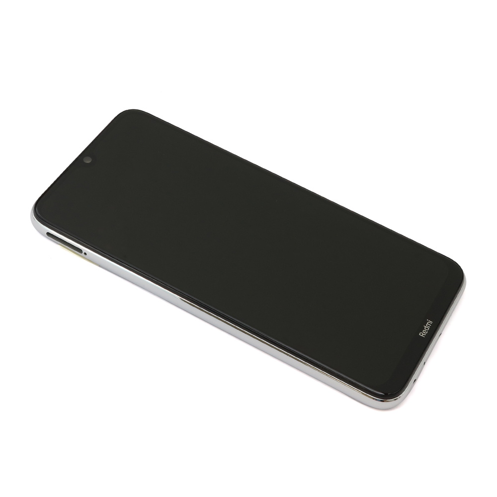 LCD displej (ekran) - Xiaomi Redmi Note 8/Redmi Note 8 2021 + Touch screen + okvir beli (white) Full ORG EU (5600040C3J00) (MS)