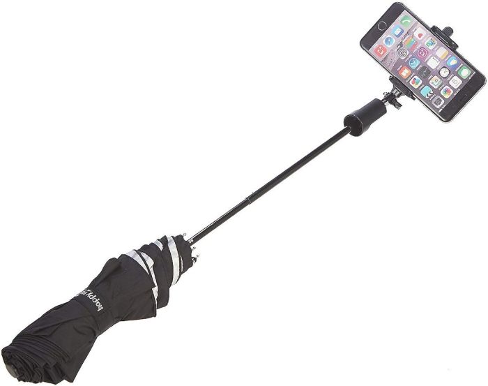 Kišobran na rasklapanje Happy Rain Selfie Stick