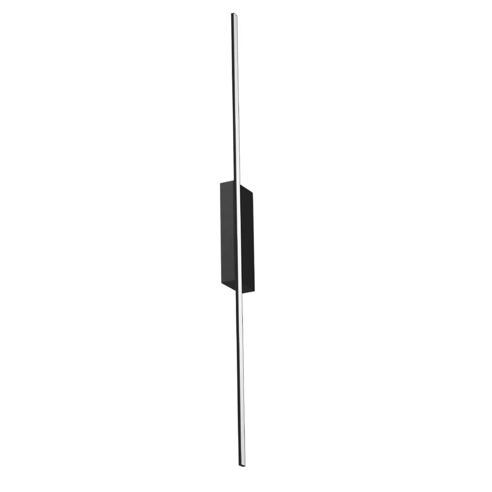 Brosline Slim W Zidna lampa Crna 4000K 900 mm 80 mm