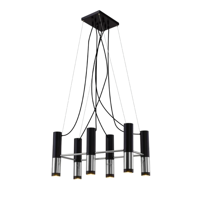 Amplex Kavos plafonska lampa Hrom