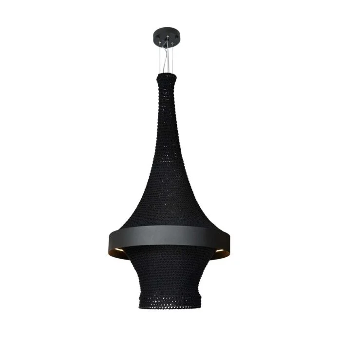 Amplex Plafonska lampa Crna