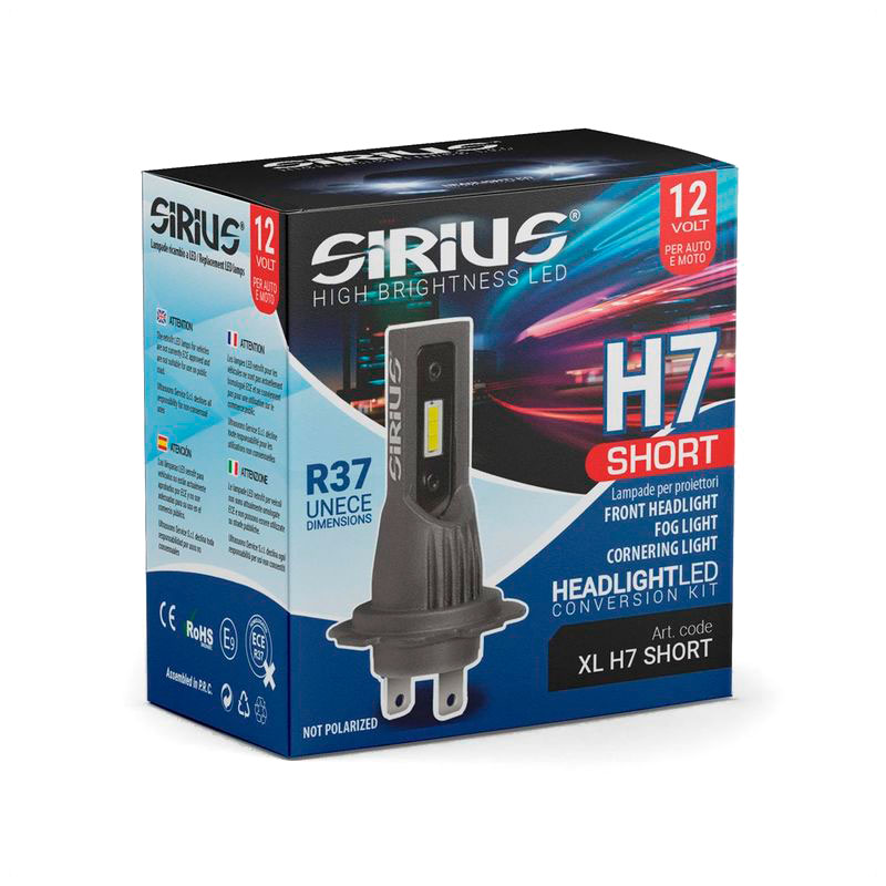 Sijalica LED H7 Sirius Short - 2 kom.