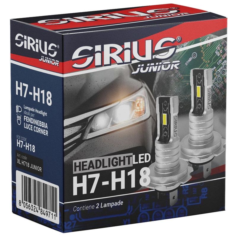 Sijalica LED H7 Sirius Junior - 2 kom.
