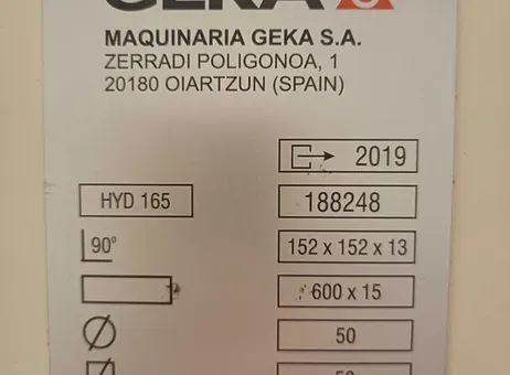 CNC mašina za probijanje Geka Hydracrop 165