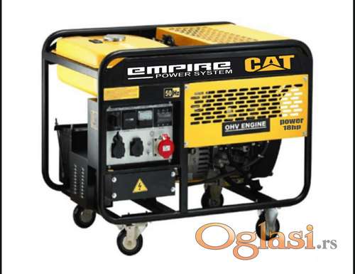 Agregat cat 18kw benz ohv motor kohler