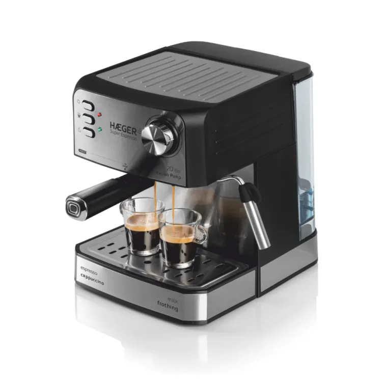 HAEGER CM-85B.011A APARAT ZA ESPRESSO KAFU 20 BARA INOX
