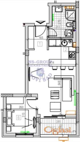 Jednoiposoban u izgradnji na Podbari