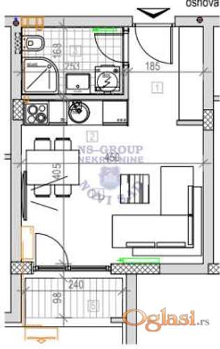Garsonjera - Podbra - izgradnja