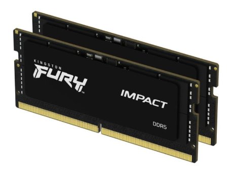 KINGSTON SODIMM DDR5 32GB 2x16 kit 6000MT/s FURY Impact Black XMP KF560S38IBK2-32