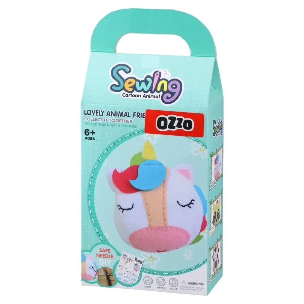 Sewing cartoon animal, set za šivenje, jednorog