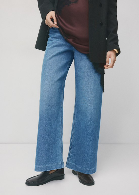 WIDE-LEG MATERNITY JEANS