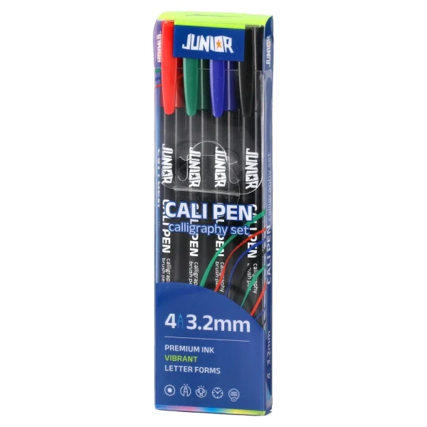 Cali pen, kaligrafski set sa četkicom, 3.2mm, 4K