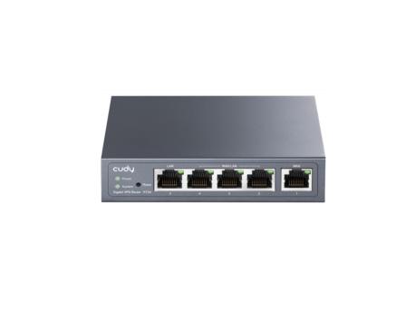 CUDY Cudy R700 Gigabit Multi-WAN VPN Router, 1Gbit WAN, 3Gibt LAN/WAN, 1Gbit LAN, 128MB DDR, 16MB NOR Fl