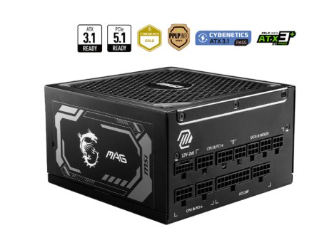MSI MAG A1250GL PCIE5 1250W Gold modularno napajanje