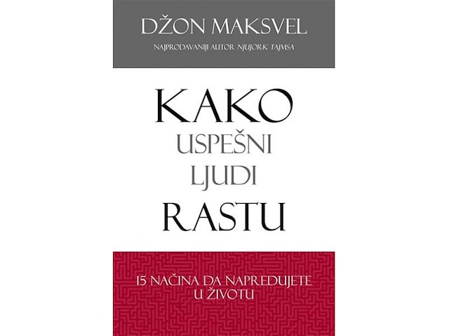 Kako uspešni ljudi rastu