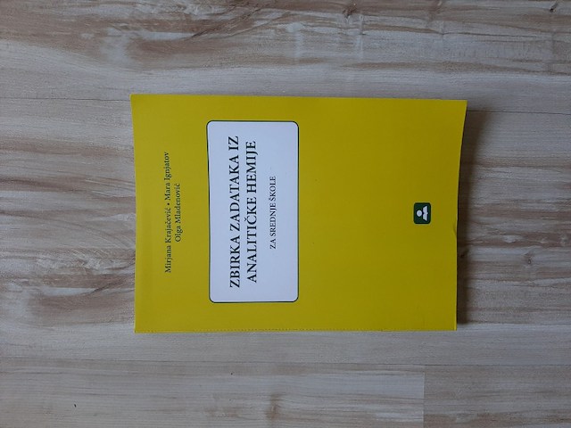 Zbirka zadataka iz analitičke hemije Zavod za udžbenike