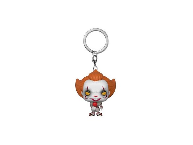 Funko POCKET POP! Privezak za ključeve - IT, Pennywise with Baloon