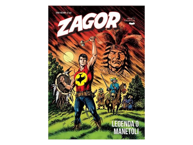 Zagor 226 - Legenda o Manetoli