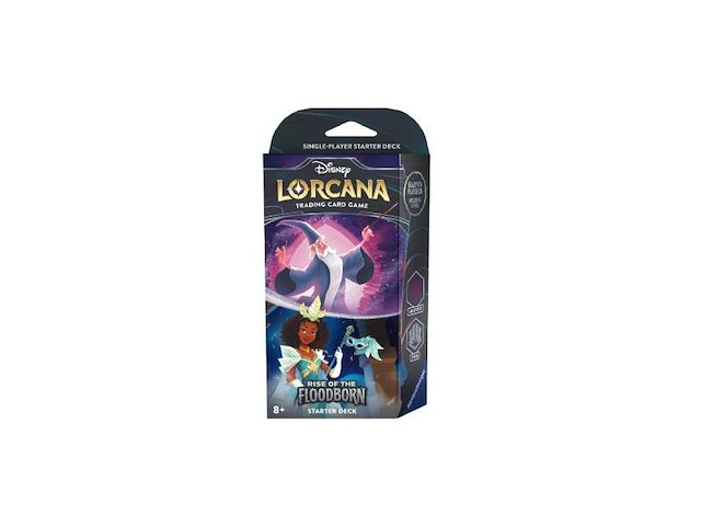 TCG karte - Disney Lorcana, Rise of the Floodborn, Merlin and Tiana, Starter Deck, assorted