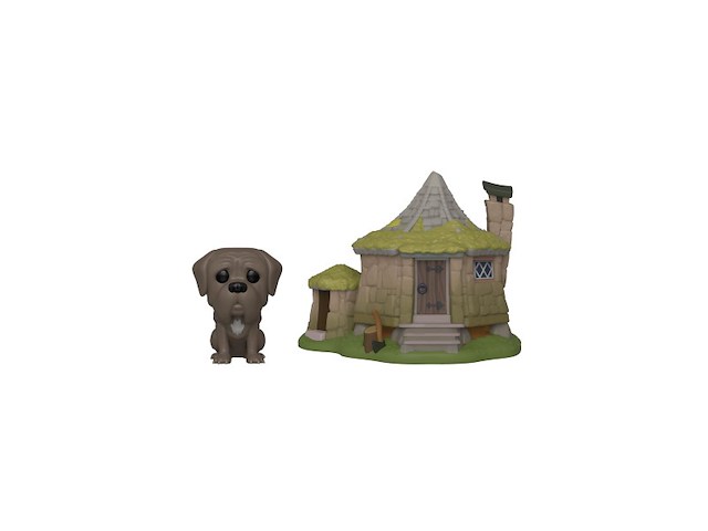 Funko POP! figurica - Town, Harry Potter, Hagrids Hut &; Fang